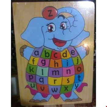 Jual Puzzle Abjad Gajah DKI Jakarta - ZiKal Craft | Indonetwork