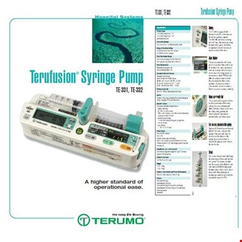 Jual Syringe Pump TE-331 Terumo DKI Jakarta - PT.SARANA MEDIKA SENTOSA ...