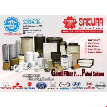 Jual Sakura Filtration - Filter Kendaraan Jawa Barat - Asean Filtration ...