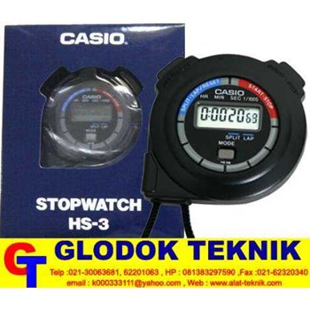 Jual Stopwatch Casio HS-3 , Jual Stopwatch DKI Jakarta - GLODOK TEKNIK ...