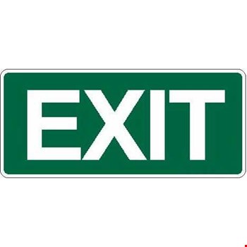 Jual Safety Sign Exit Hijau DKI Jakarta - PT. Kalsa Triapsara Utama ...