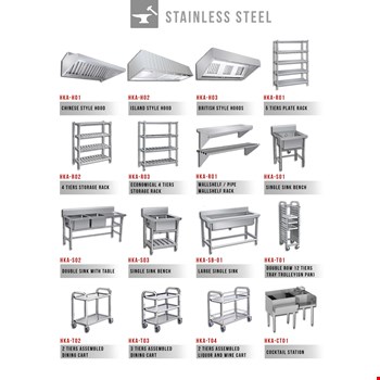 Jual stainless steel custom produk DKI Jakarta - brace kitchen and ...