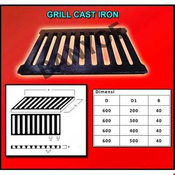 Grill Gutter Cast Iron - PT Banyoe Atika Mandiri - Tangerang, Banten ...