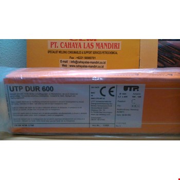 Jual WELDING ELECTRODE UTP DUR 600 DKI Jakarta - PT. CAHAYA LAS MANDIRI ...