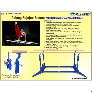 Jual Palang Sejajar Senam PSS-01 (Gymnastics Parallel Bars) Jawa Tengah ...