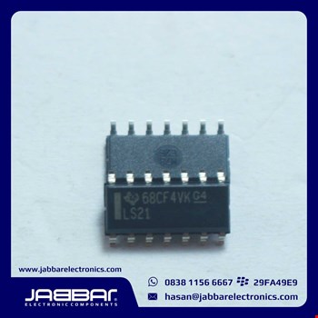 Jual IC 74LS21 SMD Banten - PT. JABBAR GLOBAL SINERGI | Indonetwork