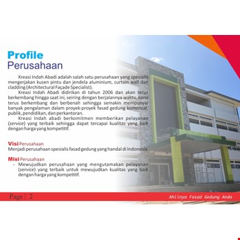 Jual Fasade ACP Jawa Timur - CV. Kreasi Indah Abadi | Indonetwork