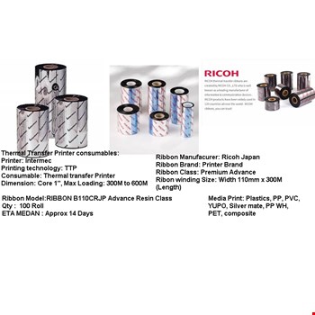 Jual RICOH RIBBON DKI Jakarta - ALATBARCODE.COM | Indonetwork