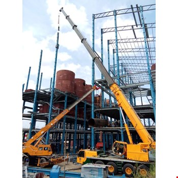 Jual FOR RENTAL / SEWA: Rafter Terrain Crane Kato 25 Ton Surabay dan ...