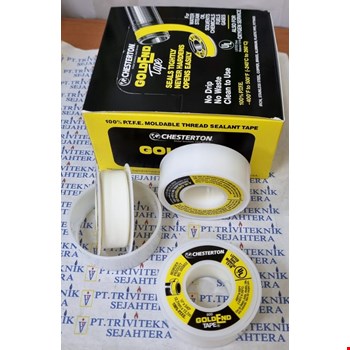 Jual chesterton gold end tape 800,sealtape PTFE tahan panas isolasi ...