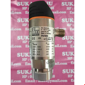 Jual PN7009 IFM PRESSURE SENSOR DKI Jakarta - SUKA MAJU TEKNIK ...