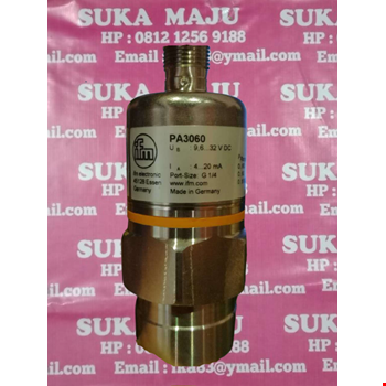 Jual PA3060 IFM PRESSURE SENSOR DKI Jakarta - SUKA MAJU TEKNIK ...
