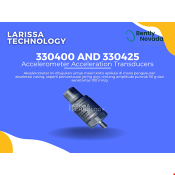 Jual BENTLY NEVADA 330400 AND 330425 ACCELEROMETER ACCELERATION ...