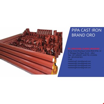 Jual Pipa Cast Iron ORO DKI Jakarta - PT. DWITAMA SUKSES MANDIRI ...