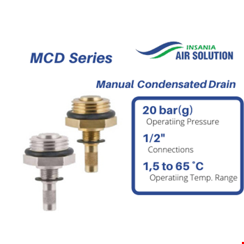 Jual MANUAL CONDENSATE DRAIN MCD Series DKI Jakarta - PT. Insania Air ...