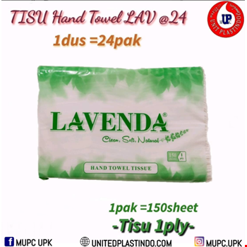 Jual TISU HANDTOWEL LAVENDA Banten - PT. Mitra Unit Plastindo Cemerlang | Indonetwork