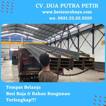 Jual Besi WF Beam 150 x 75 x 5 x 7mm x 12m Jawa Timur - CV. Dua Putra ...