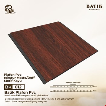 Jual Plafon PVC - Plafon PVC merek Batik Plafon PVC III Banten - PT ...