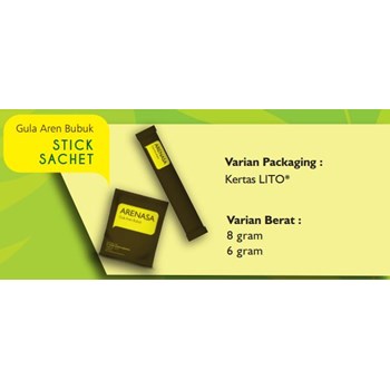 Jual Gula Aren Bubuk Sachet Stick Banten - PT. Anisa Sukses Arenindo ...