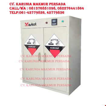 Jual Acid Cabinet 400Ltr Maskot Lemari Laboratorium Penyimpanan Bahan ...