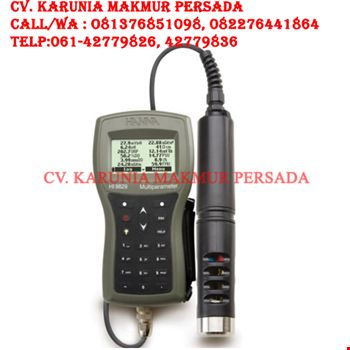 Jual Hanna HI9829-03042 Multiparameter PH / ISE / EC / DO / Turbidity ...