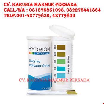 Jual HYDRION CH300 Chlorine test strip 0-300 ppm Instrument ...