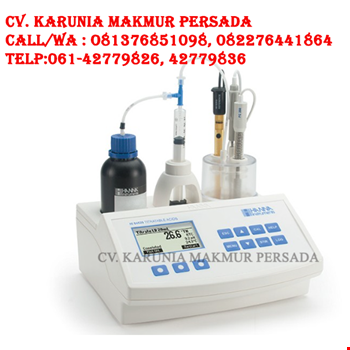 Jual HANNA HI-84529 TITRATABLE ACIDITY MINI TITRATOR FOR MILK ANALYSIS ...
