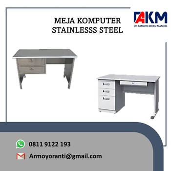 Jual Meja Komputer Stainless Steel DKI Jakarta - CV. Armoyo Kreasi ...