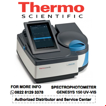 Jual Thermo Scientific Spectrophotometer Genesys 150 UV-Vis DKI Jakarta ...