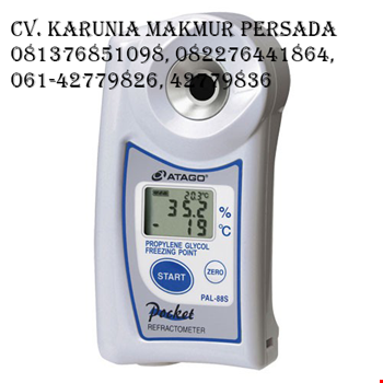 Jual Refractometer ATAGO Coolant Refractometer PAL-88S cat no. 4488 ...