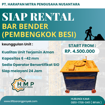 Jual SEWA & RENTAL Bar Bending Bangli | Bar Bender | 085117060411 Jawa ...