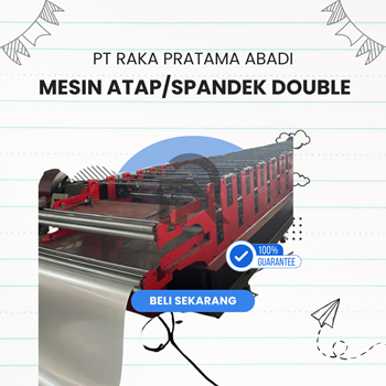 Jual Mesin Spandek Double / Atap Double Otomatis Hydraulic Roll Forming ...