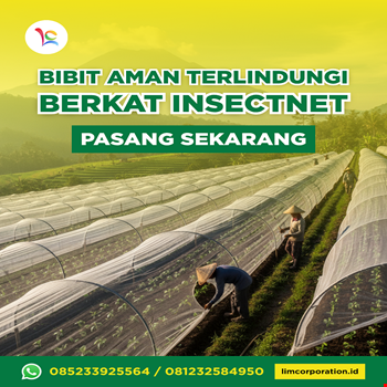 Jual Insect Net Lindungi Bibit Tanaman dari Hama & Ulat, Kota Malang ...