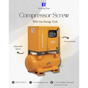 Jual Air Screw Compressor 30 HP Jawa Tengah - PT. Fei Long Yuan ...
