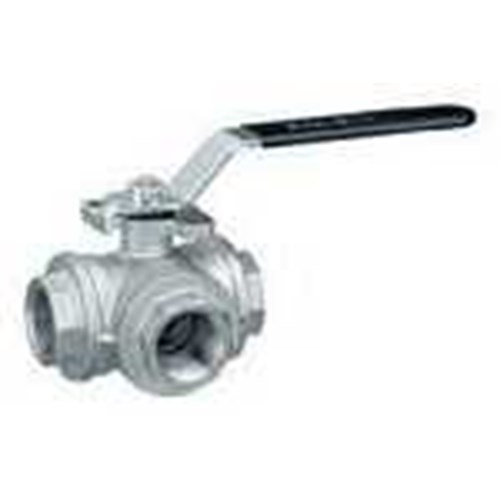 Jual BEE - 3-Way ball valve made of brass Oleh PT. SURRAMA TRIDAYA MANDIRI