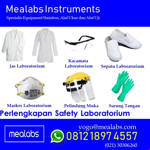 Jual Alat Keselamatan Kerja di Laboratorium Oleh PT. Mealabs Indonesia