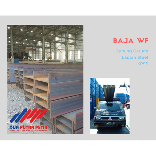 Jual Besi Baja I WF 250x125x6x9 mm 12 m 355,2 kg Oleh CV. Dua Putra Petir