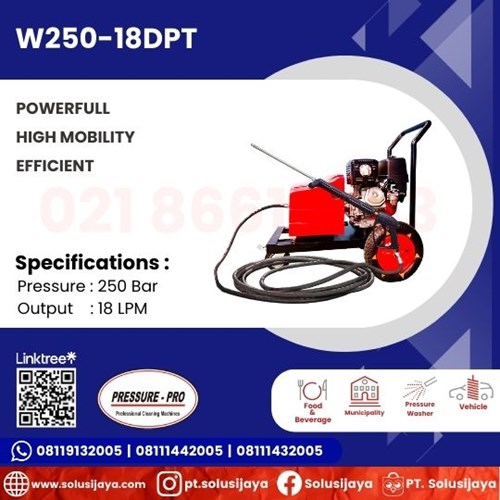 Jual 200 Bar - 15 LT/M High Pressure Water Jet - Engine Driven Pump ...