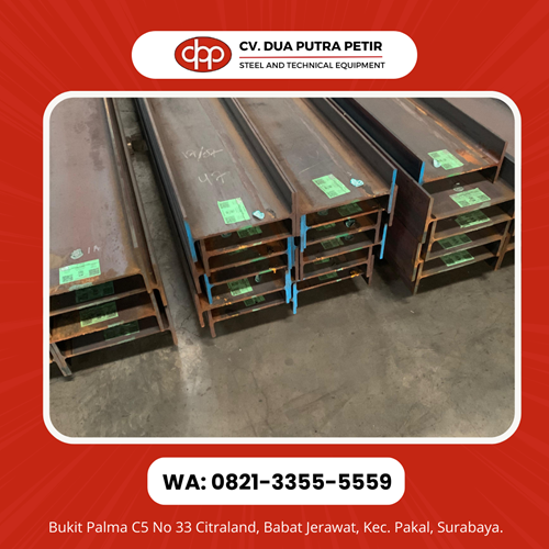 Jual Besi WF 300 X 150 X 6,5 X 9mm X 12 Meter GG/GYS Surabaya Oleh CV ...