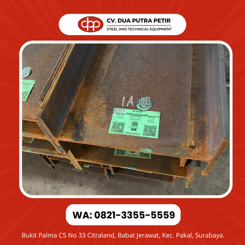 Jual BESI BAJA WF 350 GYS (350 X 175 X 7 X 11MM X 12 METER) SURABAYA ...