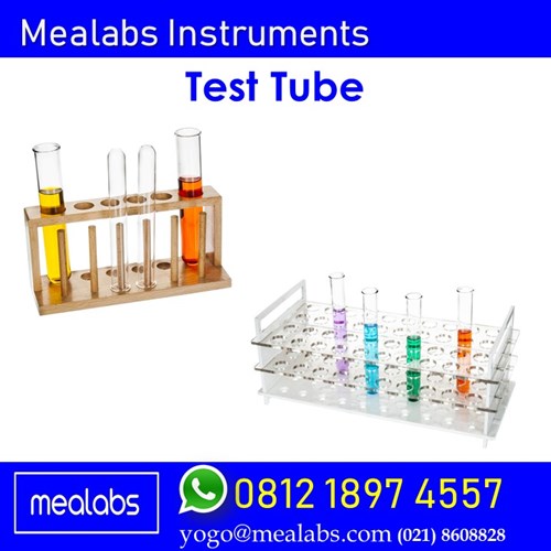 Jual tabung reaksi kaca laboratorium Oleh PT. Mealabs Indonesia