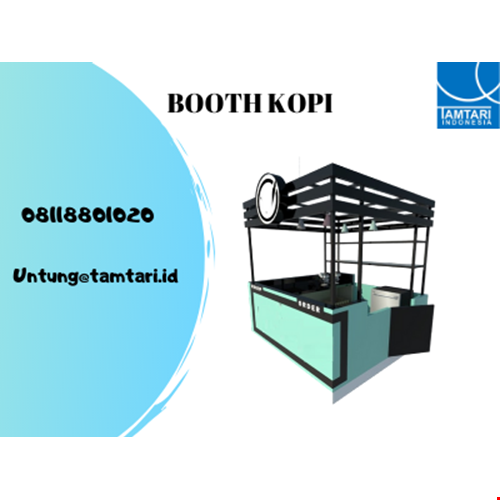 Jual booth kopi siap pakai Oleh CV. Tamtari Indonesia