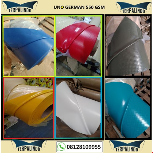 SUPPLIER UNO 550 GSM BIRU UNTUK KEBUTUHAN KANOPI Oleh PT. Terpalindo ...