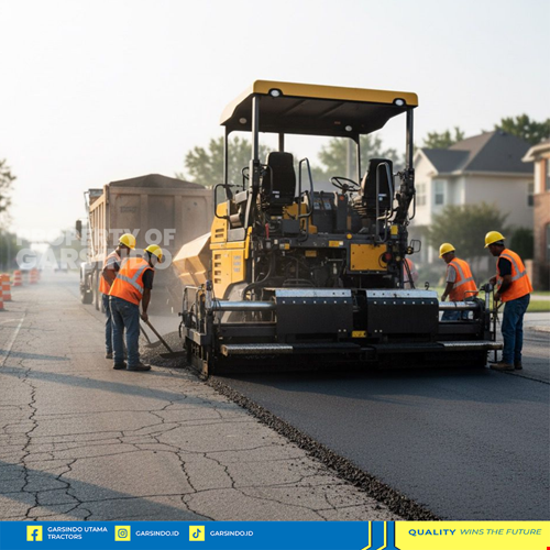 Jual Asphalt Finisher Paver XCMG RP453L | Alat Berat Terbaik Jawa Timur ...