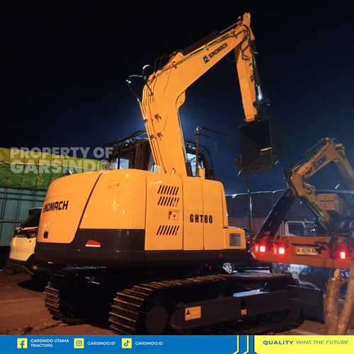 Jual Excavator Sinomach GHT 80 – Unit & Harga Terbaik Tahun 2025! Oleh ...