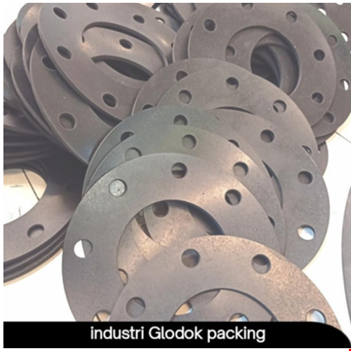 Jual gasket flange rubber 11/2" JIS 10K tebal 3mm / ANSI 150 tipe ff ...