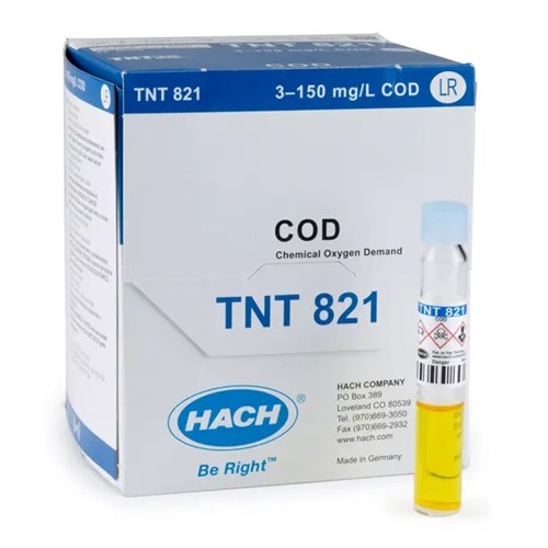 Jual HACH Chemical Oxygen Demand COD TNTplus Vial Test LR 3-150 mg L ...