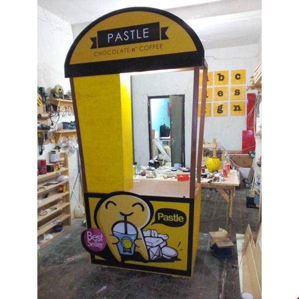 Rombong / KIos Makanan Minuman (Food Stall) oleh Abcdesign di Pasuruan