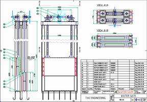 Jual Pintu Air Bendung (Sluice Gates) oleh CV. TAO ENGINEERING