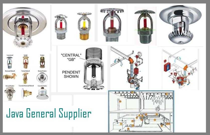 Jual Sprinklers ; Tipe Sprinkler head berdasarkan fungsi instalasi ...